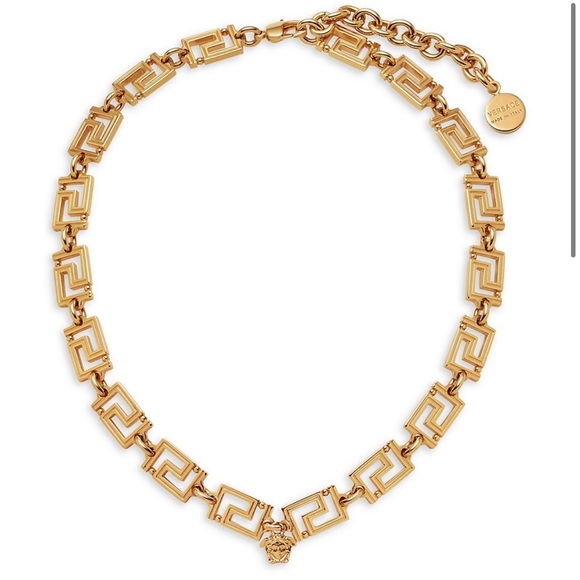 Versace | Jewelry | Versace Goldlink Chain | Poshmark